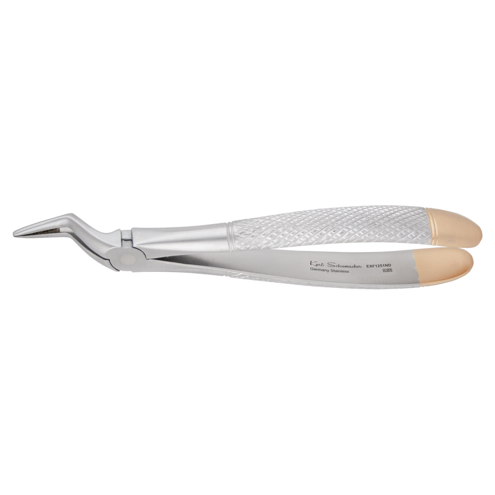 EXF1251ND - Upper Root Tip Forceps #1251ND, Bayonet w/ Standard Tip ...