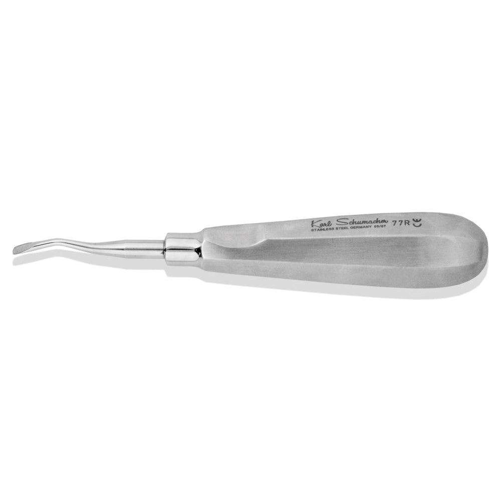 ELE0077R - Elevator #77R, Angled, Regular Flared, Mesial, Serrated ...