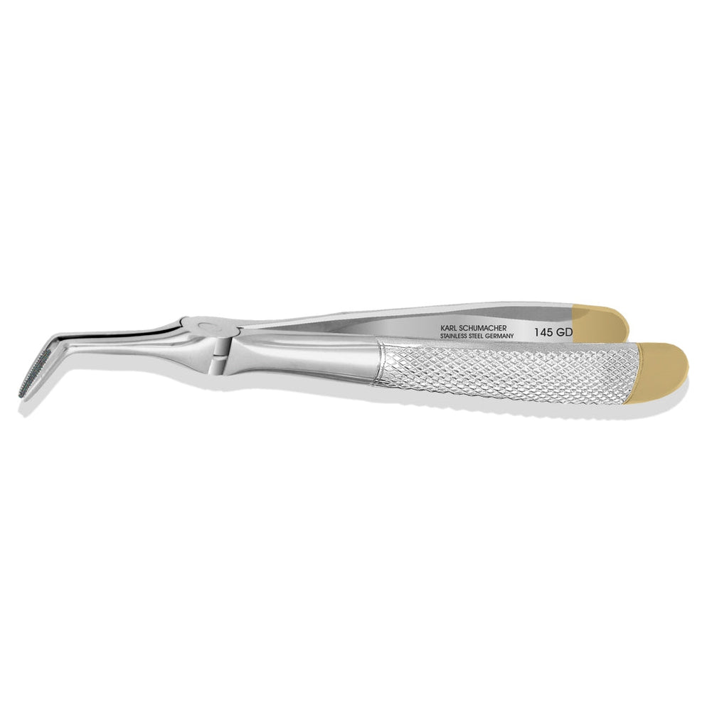 EXF0145GD - Lower Root Tip Forceps #145G, Standard Tip, Diamond — Karl ...