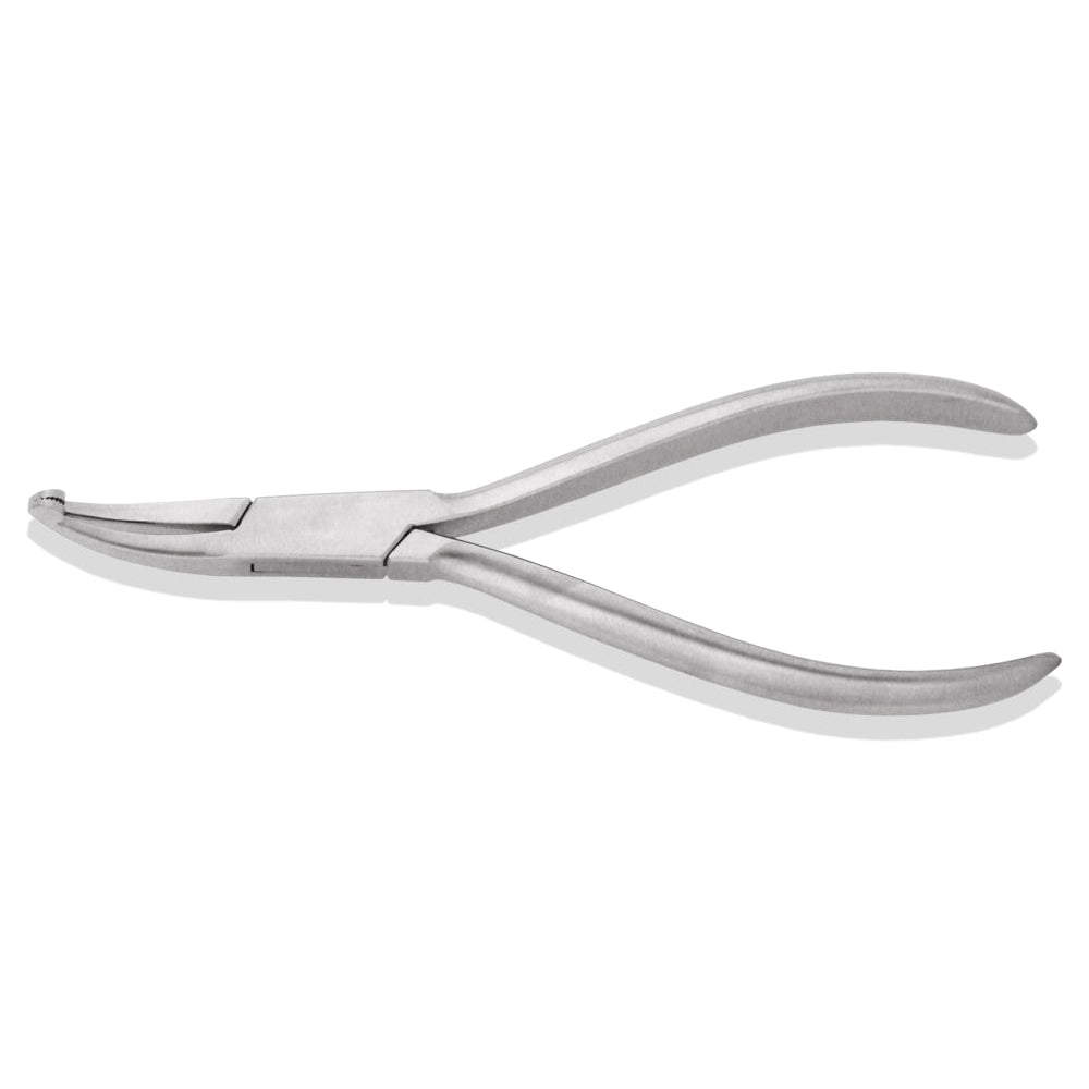 PLI0840 - How Pliers #840, Flat / Flat Serrated Small Tips, Angled, 14 ...